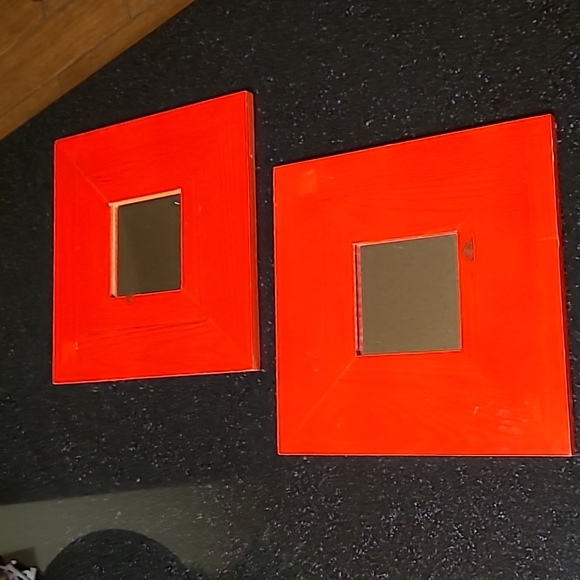 IKEA | Wall Decor | Wood Mirror Set | Poshmark